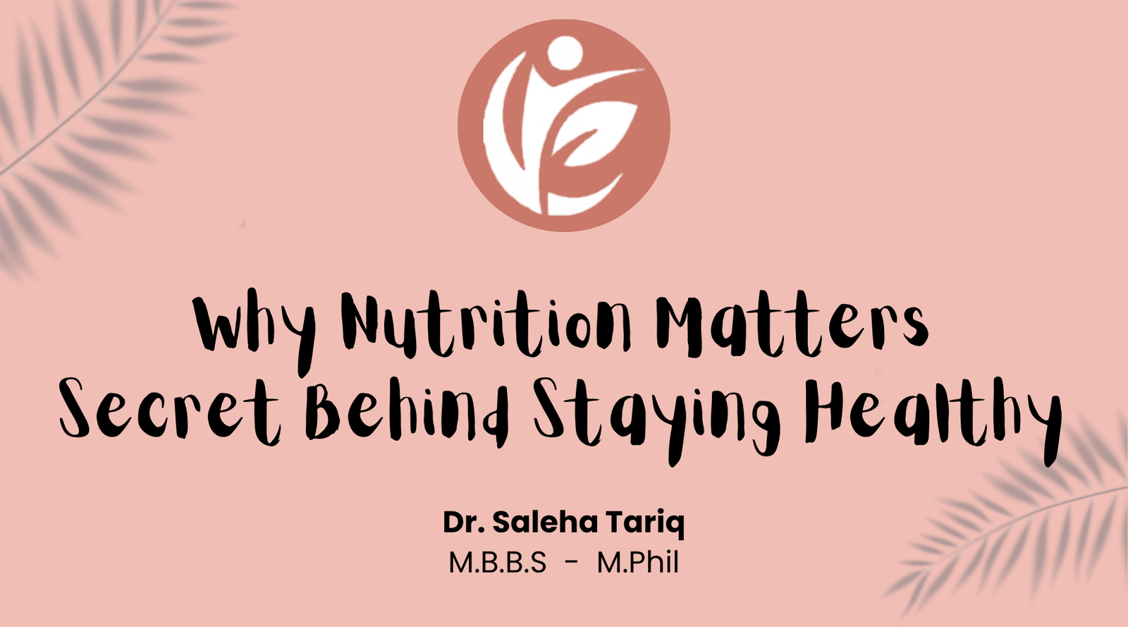 Why Nutrition Matters - Smart Care Innovation